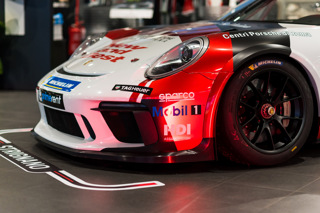 Presentazione Team AB Racing - Centri Porsche di Roma.